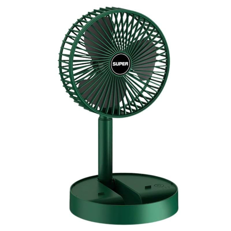 Powerful Rechargeable High-Speed Table Desk Fan – CartZilla