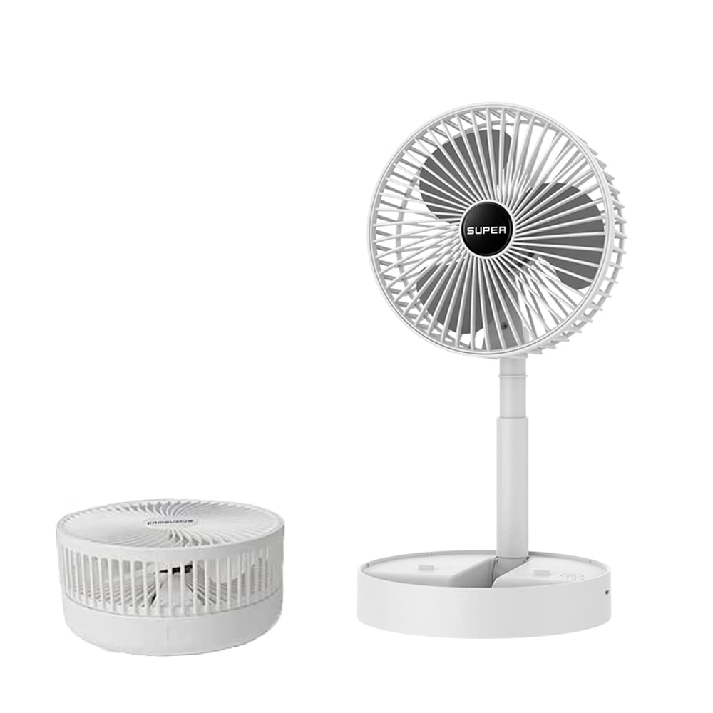 Powerful Rechargeable High-Speed Table Desk Fan – CartZilla